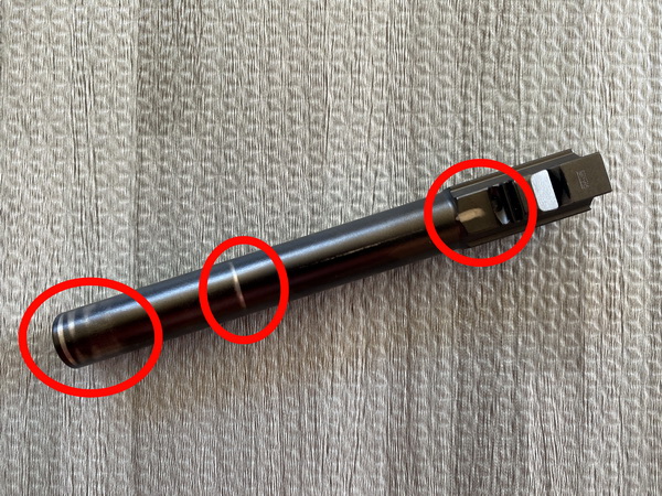 Inquiry - Unusual barrel wear on a 1K-rd Gen5 Glock? - Calguns.net